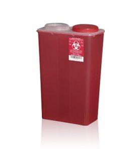 14 Quart Big Mouth Sharps Container | Medical Disposal Systems